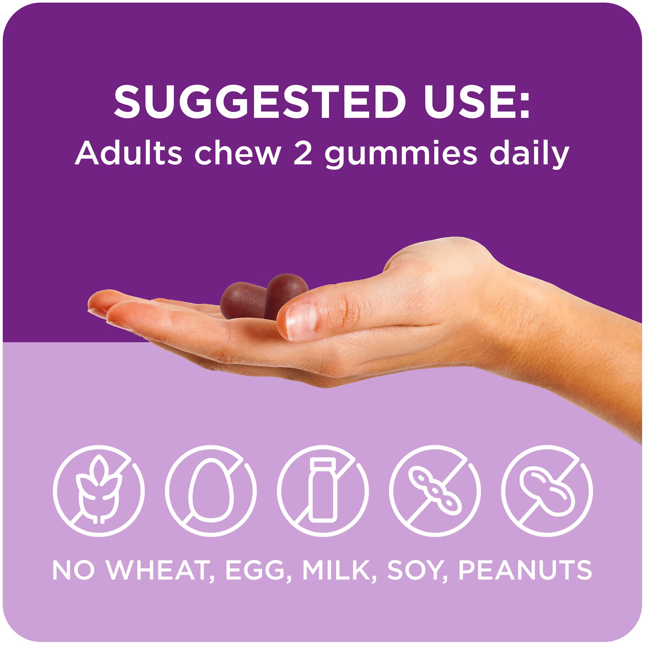 Equate Sleep Gummy Supplement with Melatonin and L-Theanine; 50 Count